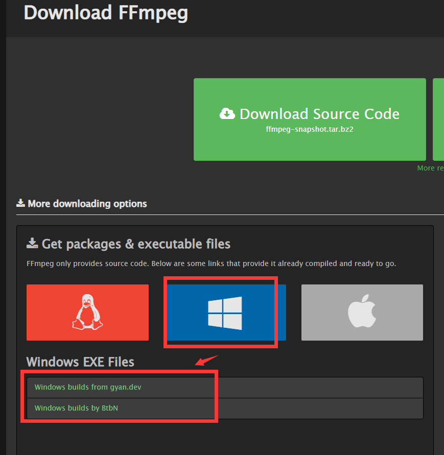 FFmpeg 音视频软件在windows环境的下载安装和使用 – 飞翔天空-小葱